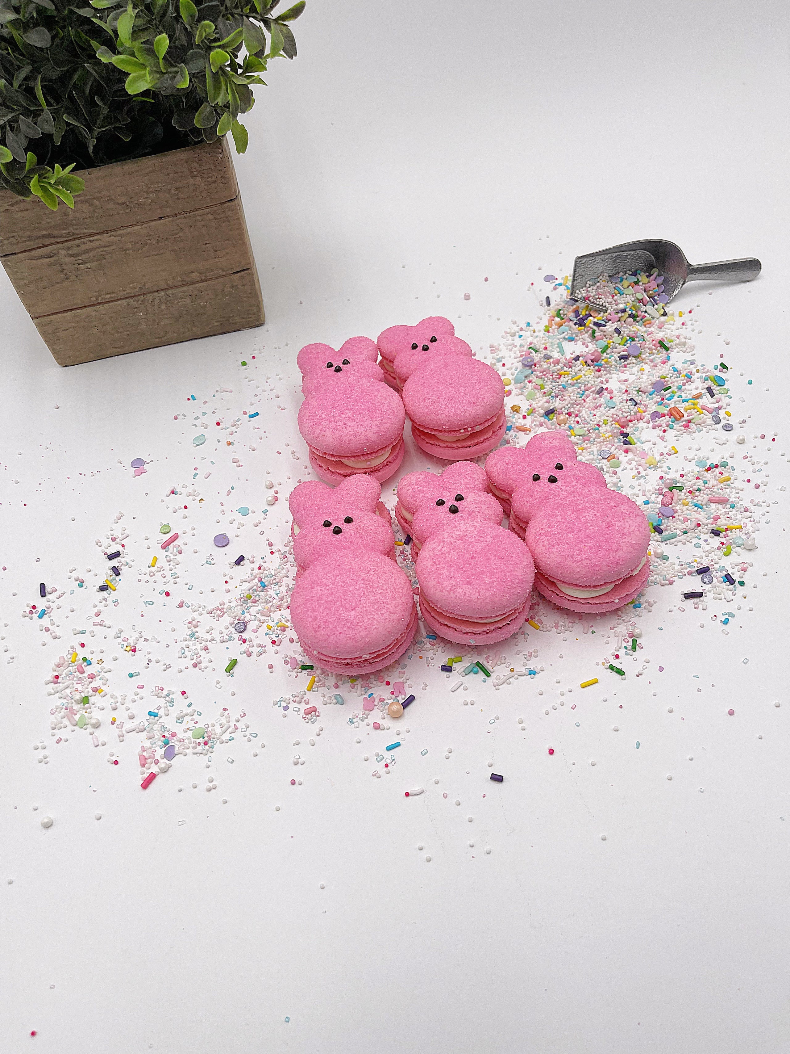 Peep Macarons | Emmy's Kitchen